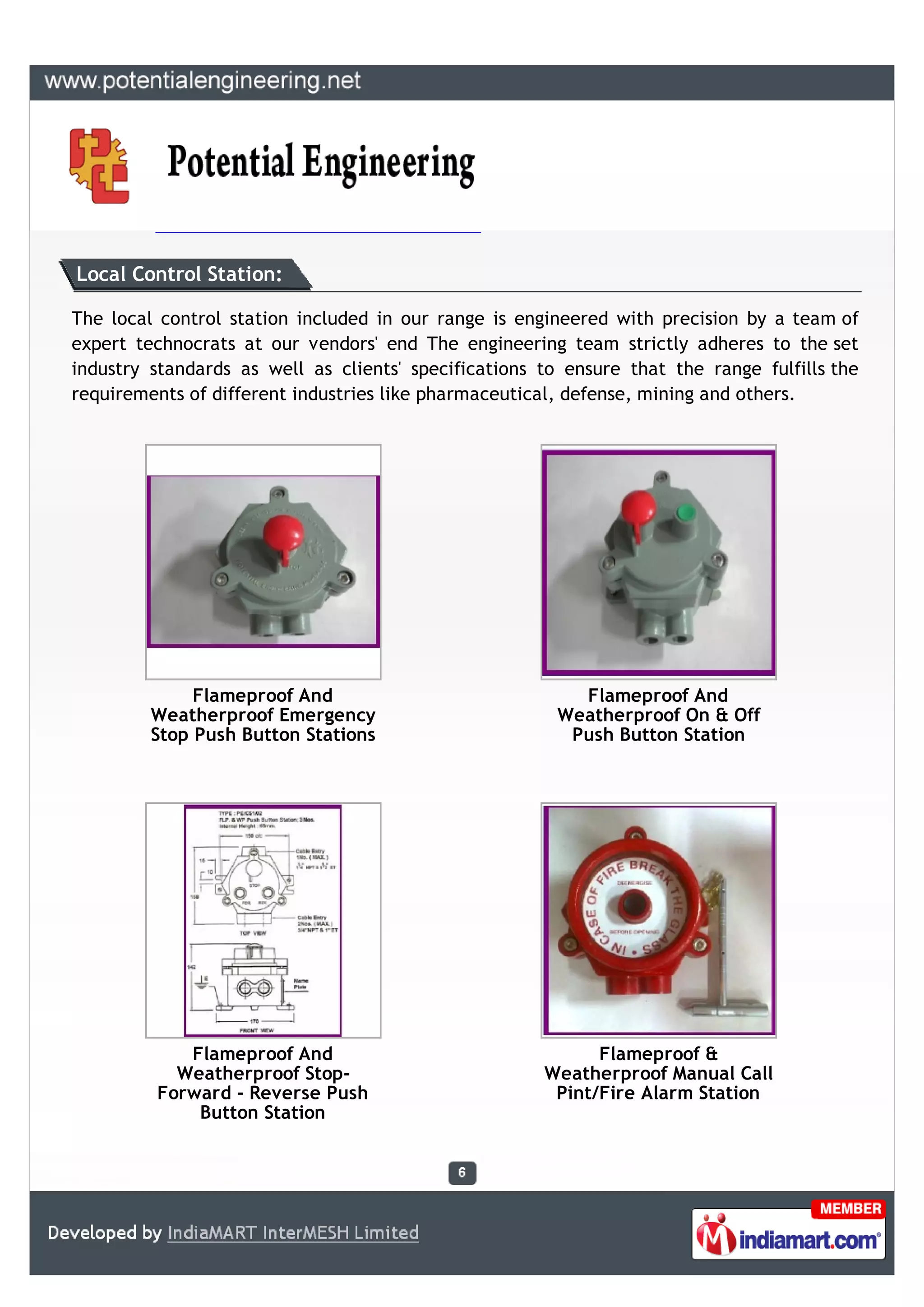 Potential Engineering, Mumbai, electrical products | PDF