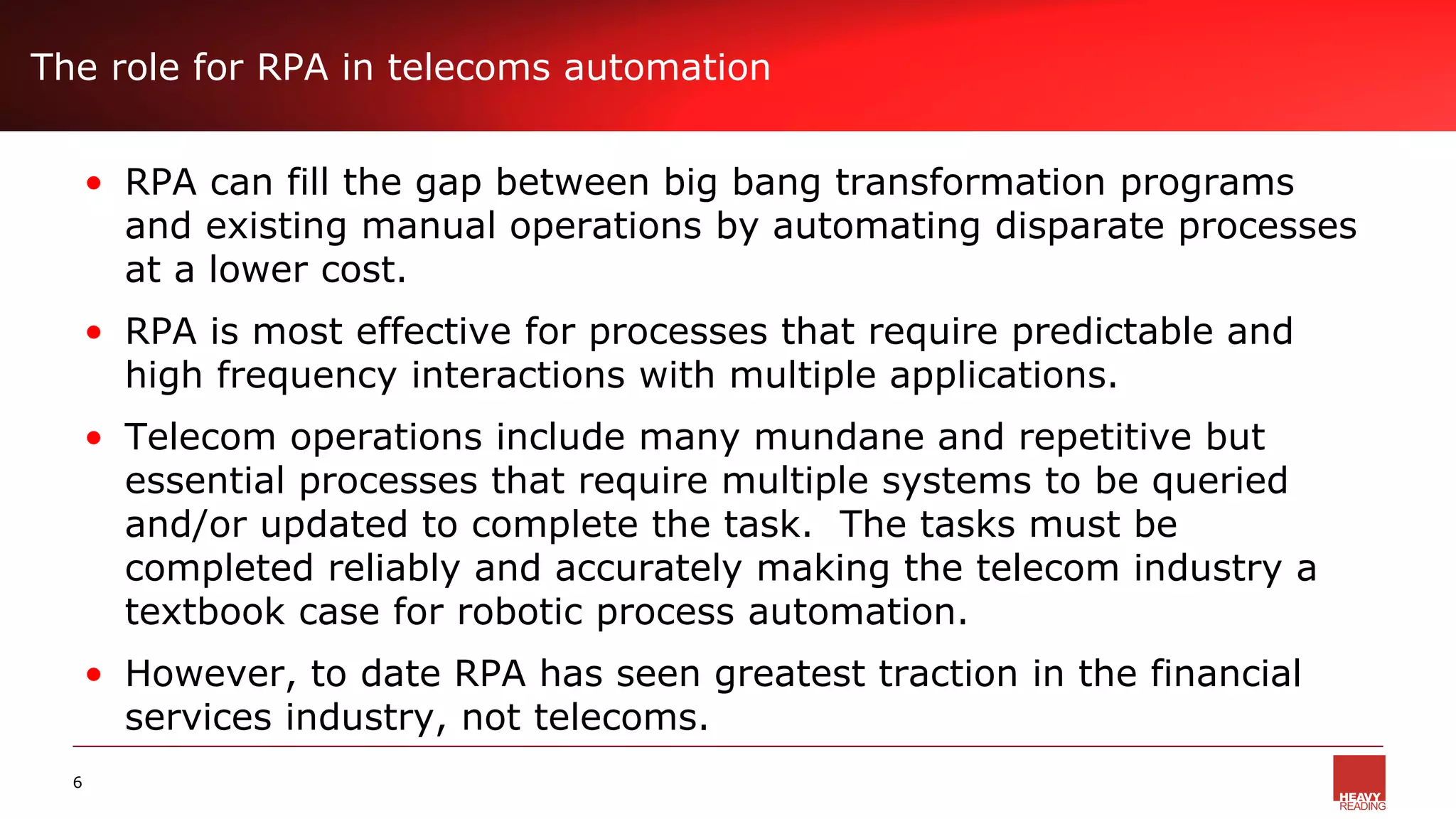 The Potential Impact of Robotic Process Automation & Artificial ...