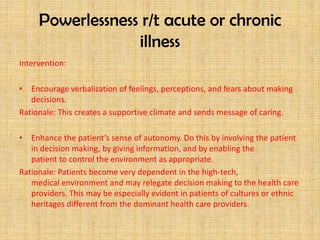 Potential nursing diagnosis | PPTX