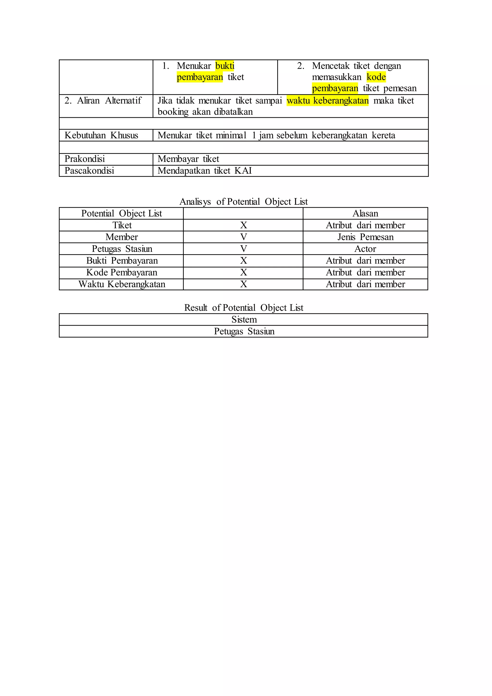 Potential object list fix | PDF