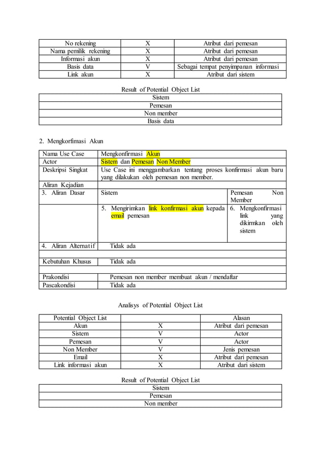 Potential object list fix | PDF