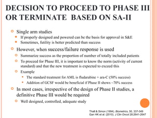 Potential of phase II clinical trials in drug development | PPT
