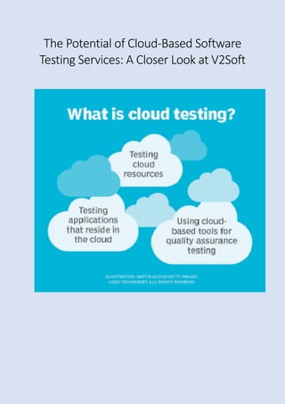 Software Testing Services.pdf | Cloud Computing | Internet