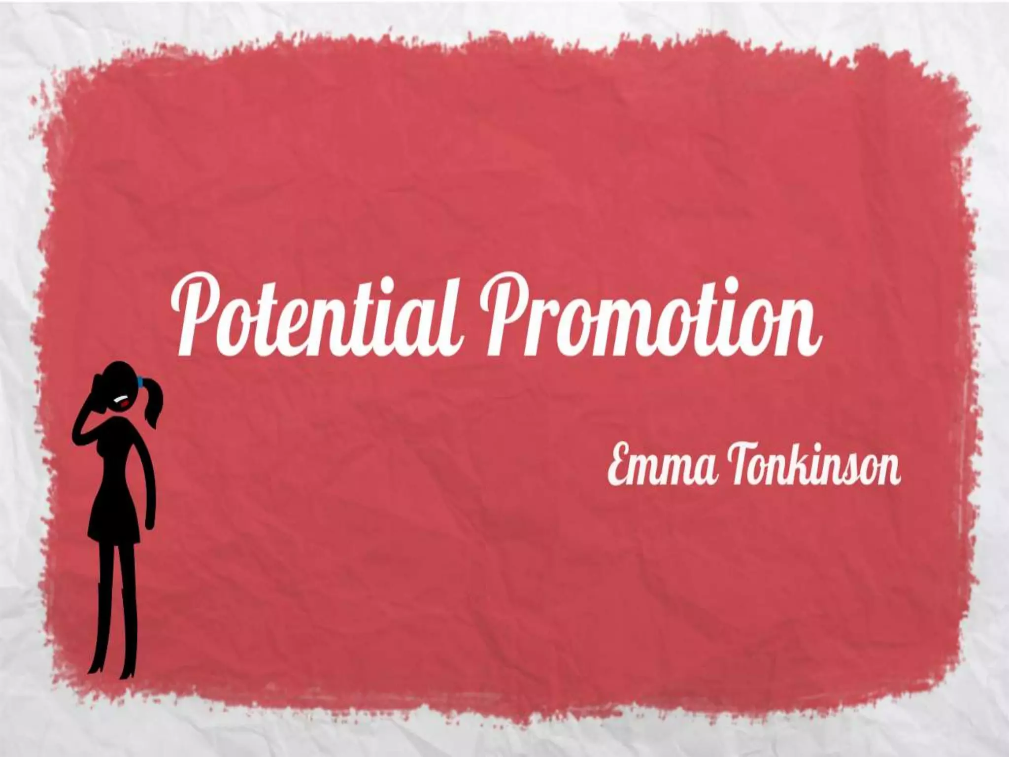 Potential promotion | PPT