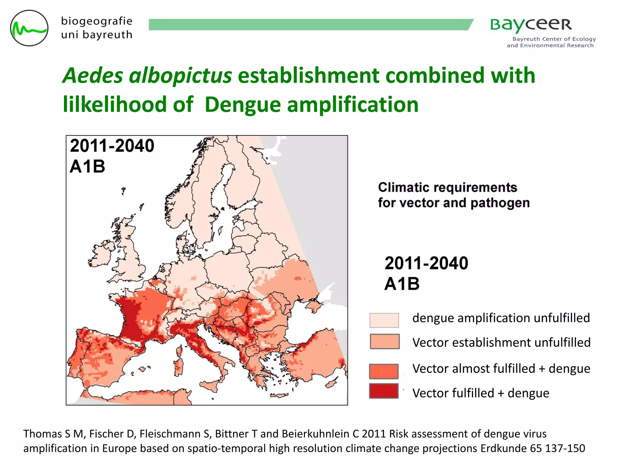 Potential Spread of Vector Borne Diseases in Face of Climate Change ...