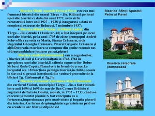 Potential turistic al orasului tg jiu gorj | PPT