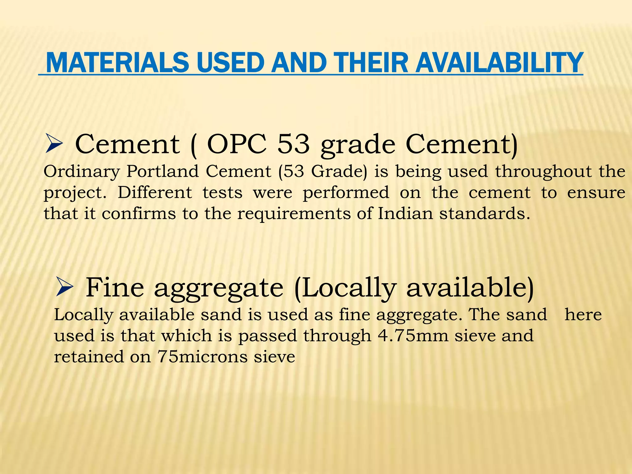 Potential use of natural red mud as partial replacement with cement in ...