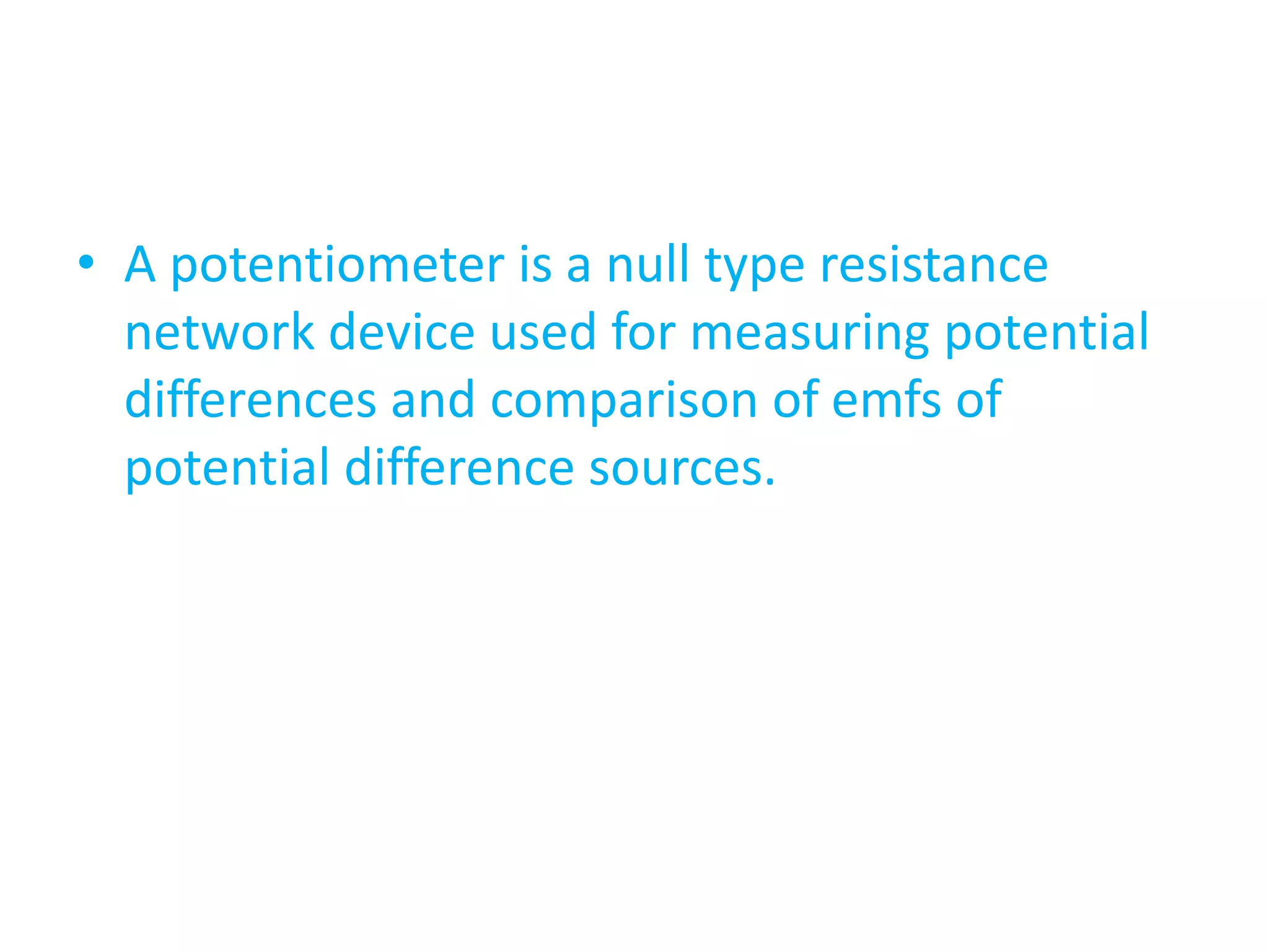 Potentiometer | PPTX