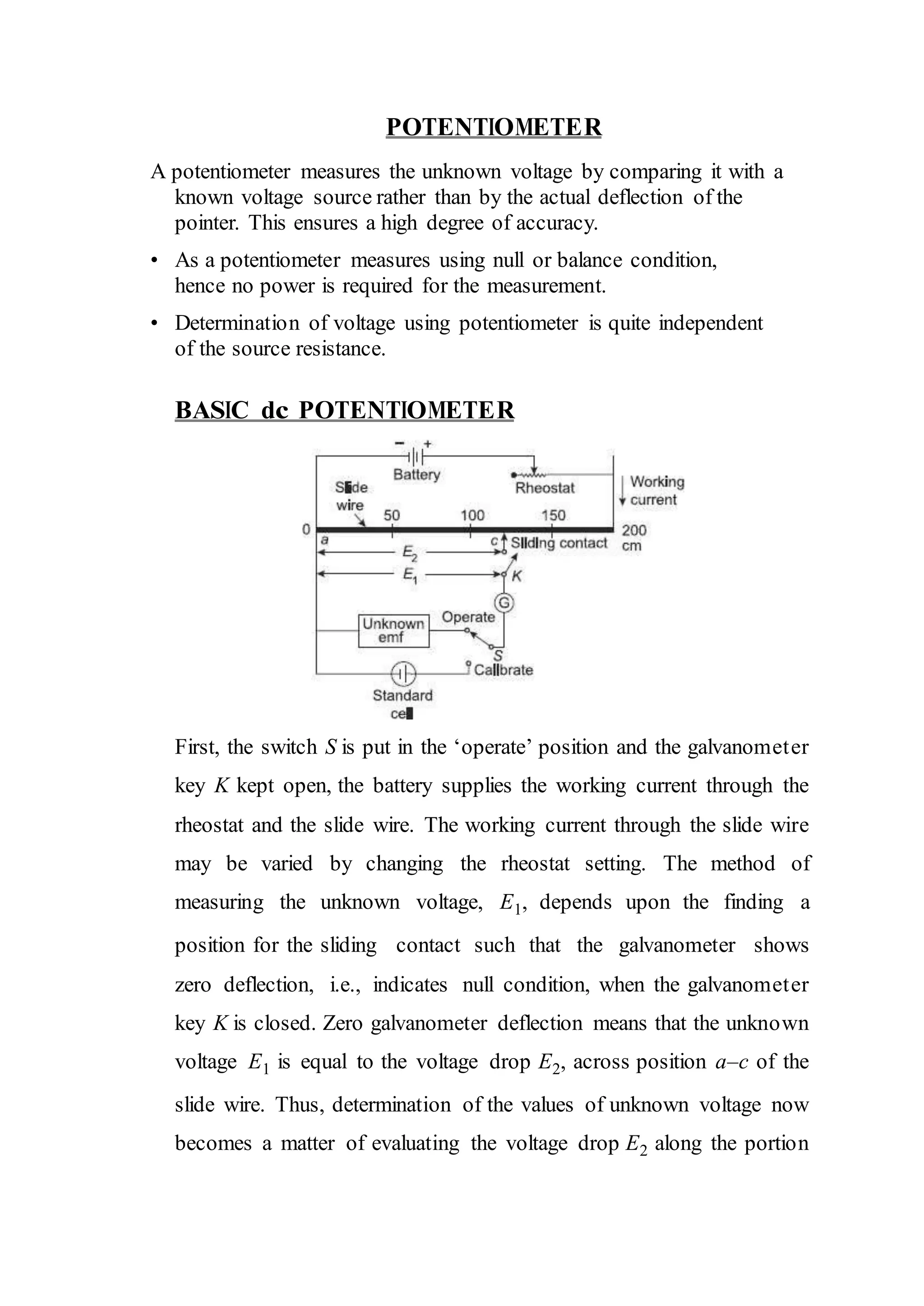 Potentiometer | DOCX