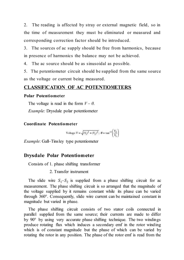 Potentiometer | DOCX