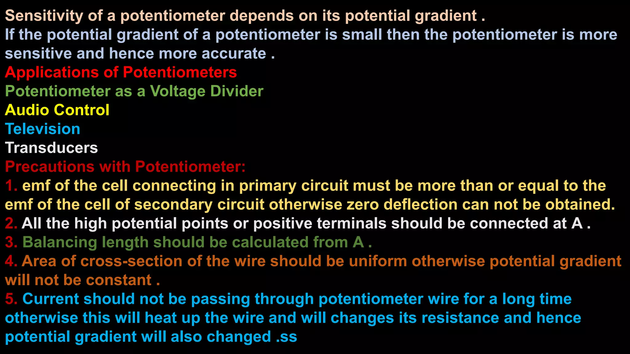 Potentiometer | PPTX