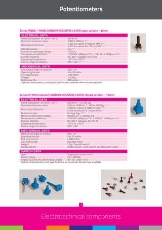 Potentiometers | PDF