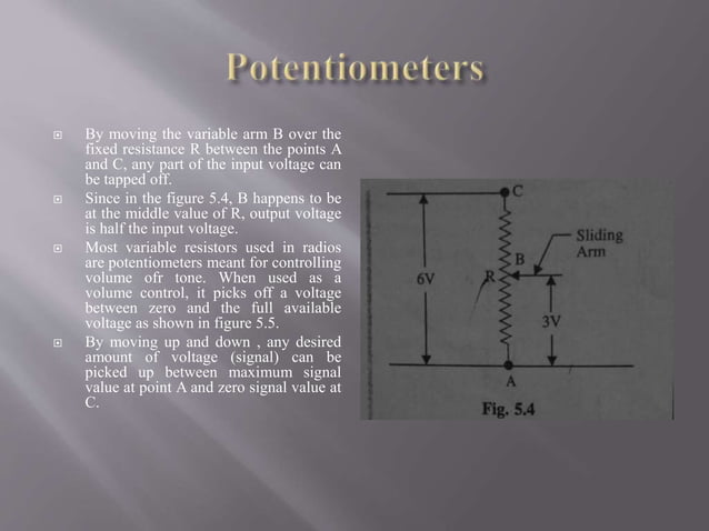 Potentiometers and rheostats | PPTX | Physics | Science