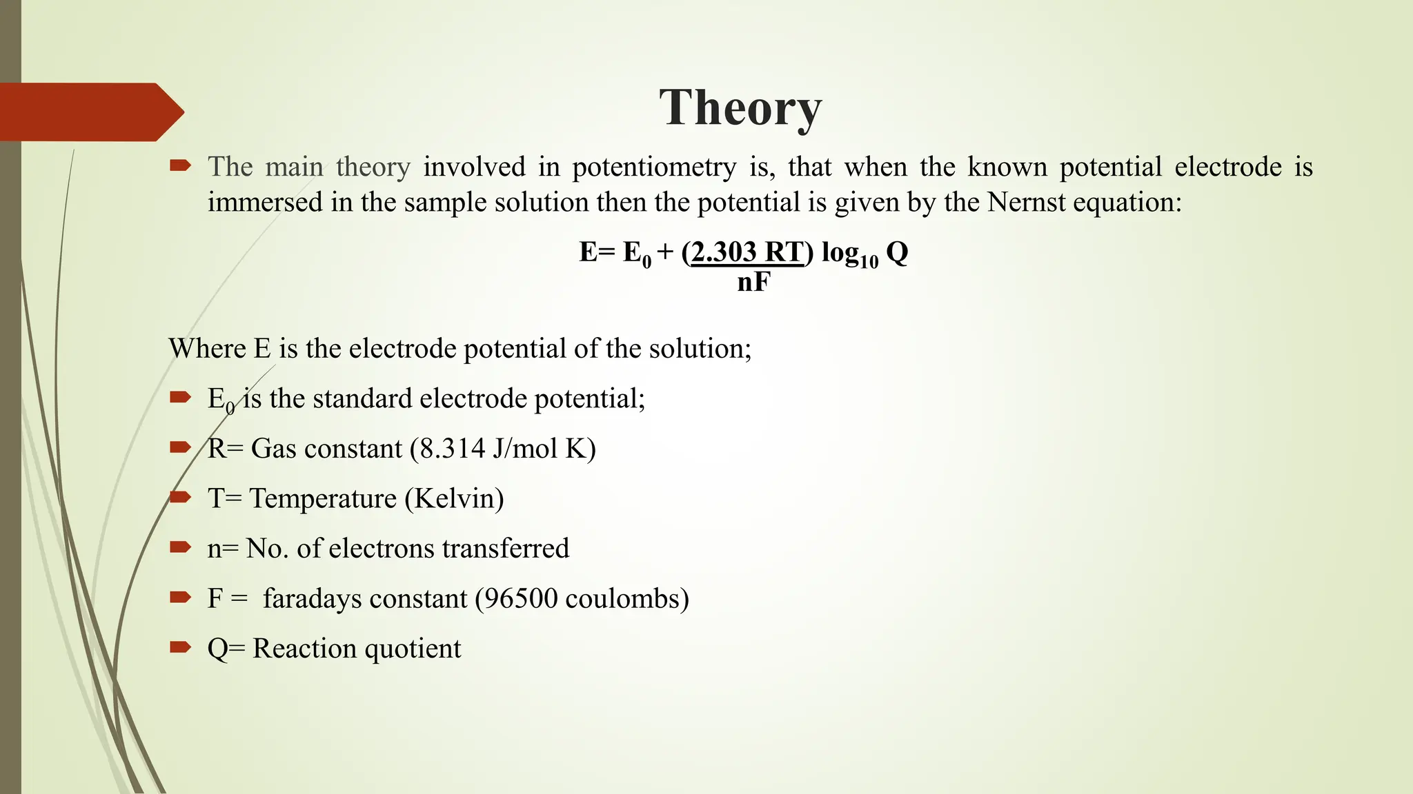Pharmaceutical Analysis Potentiometery BP | PPT