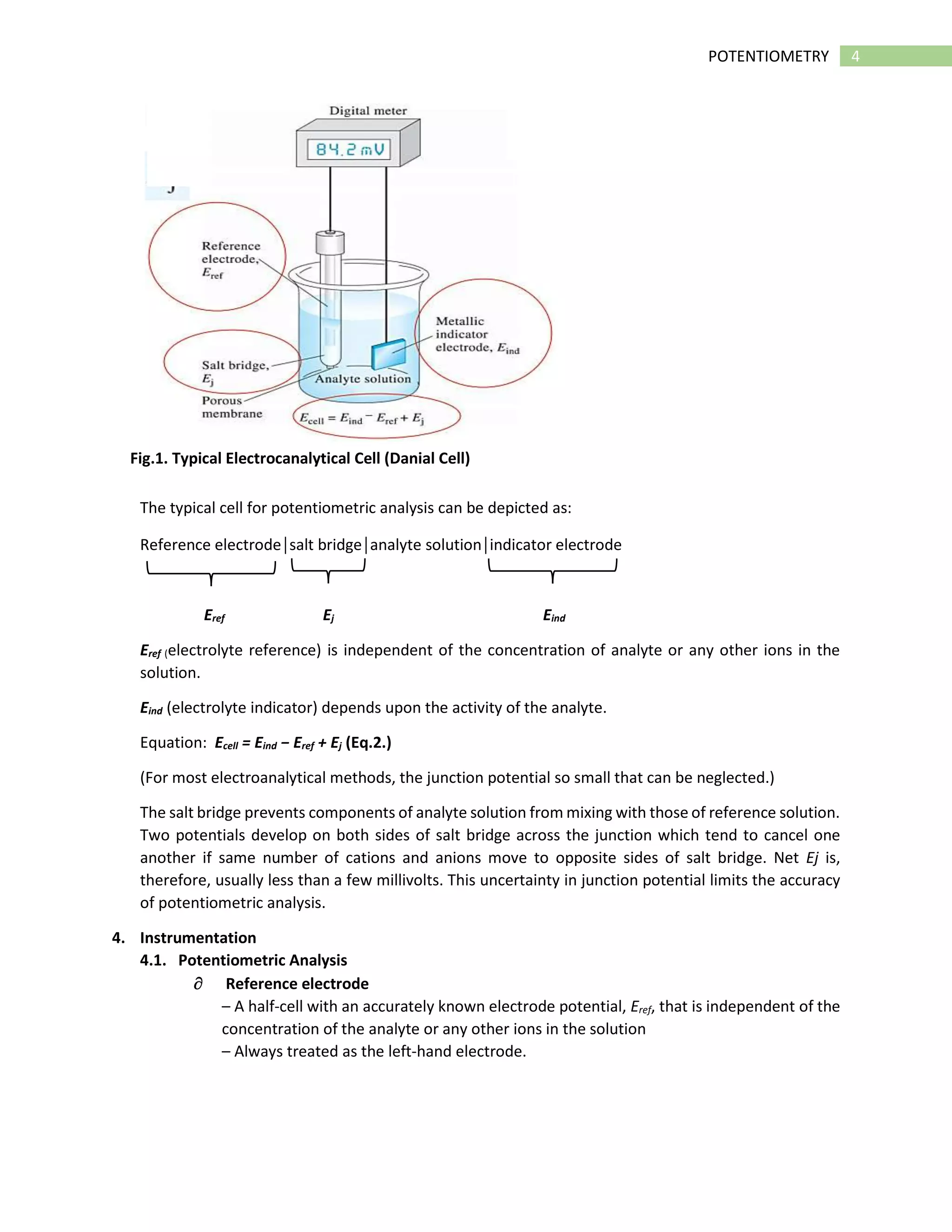 Potentiometry | DOCX