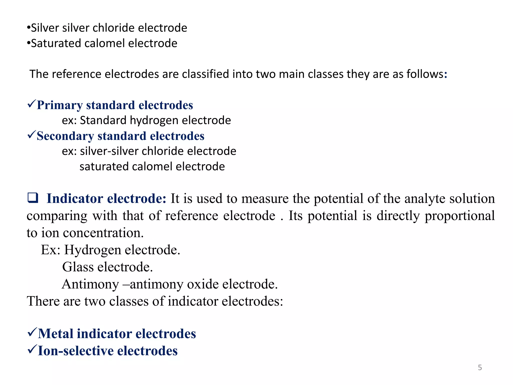 Potentiometry | PPTX