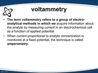 Potentiometry | PPTX