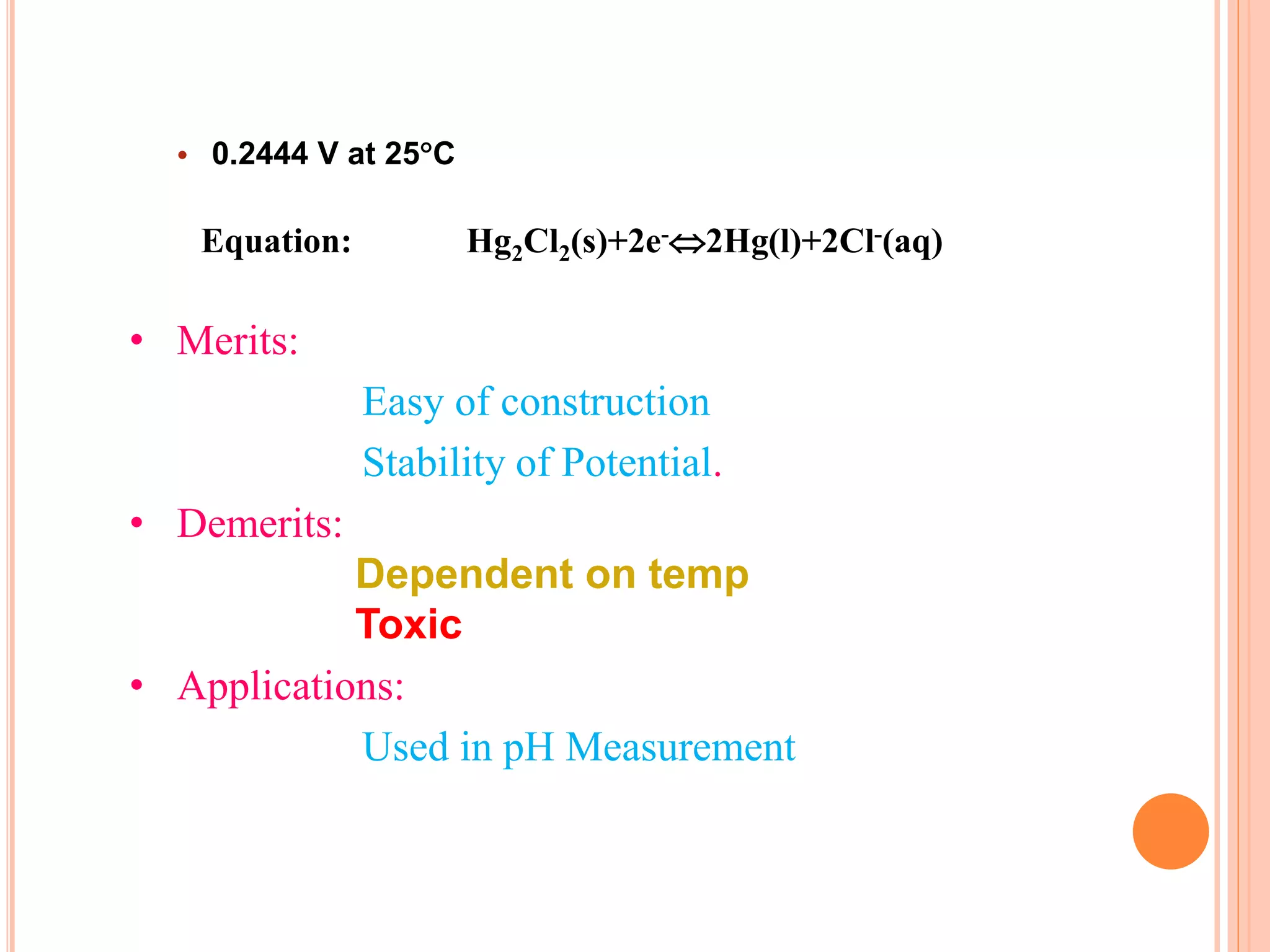 Potentiometry | PPTX
