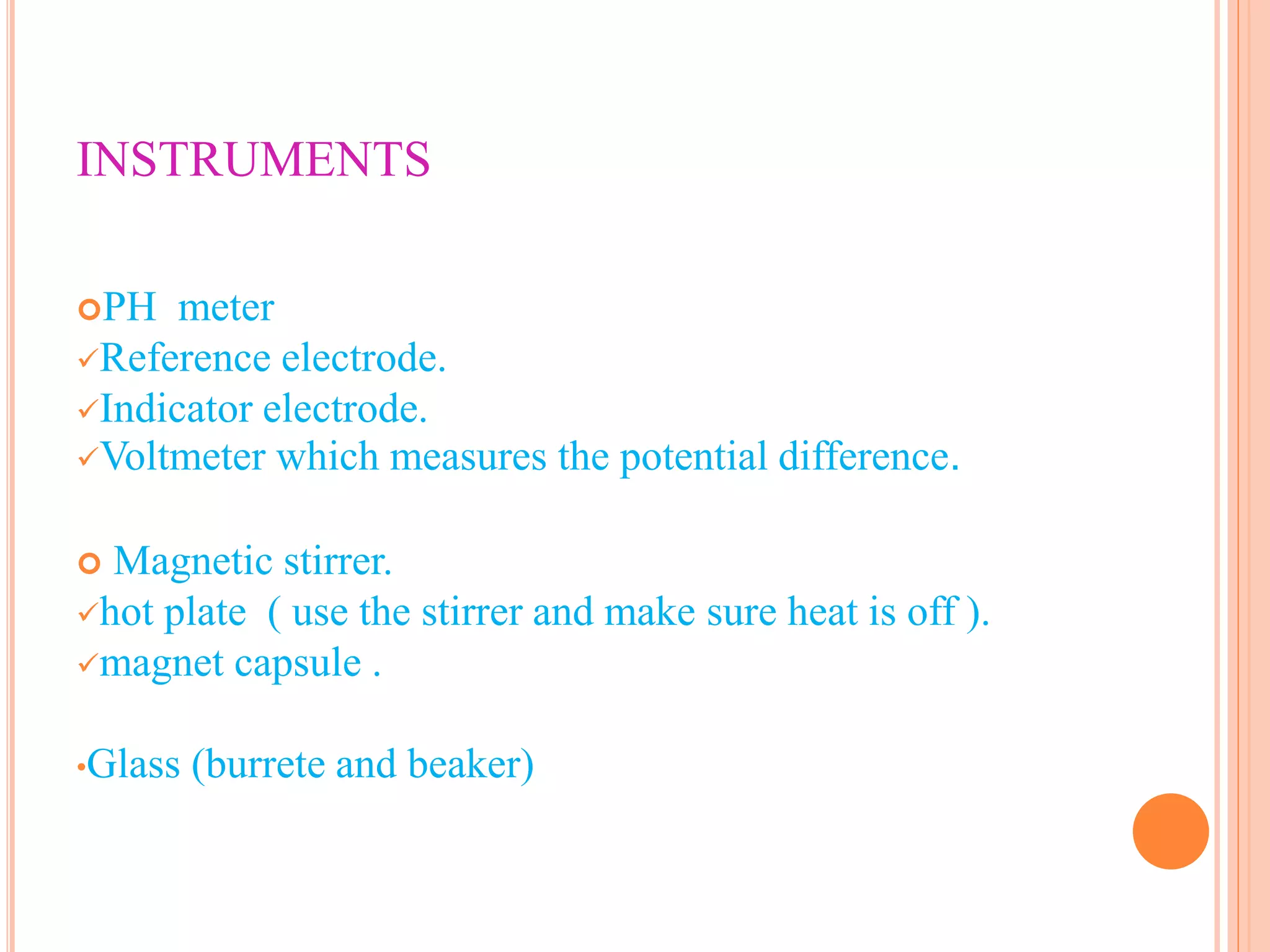 Potentiometry | PPTX