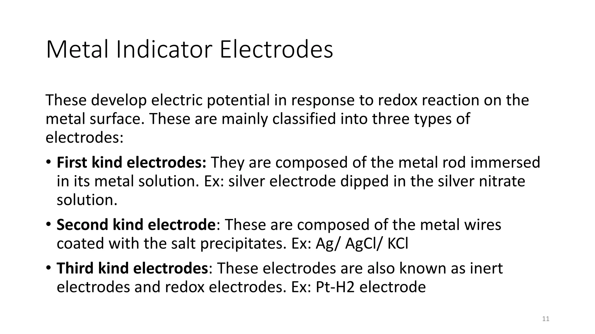 Potentiometry | PPTX