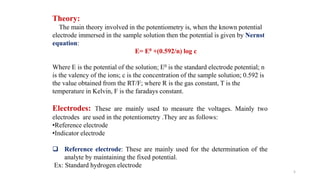 Potentiometry | PPTX