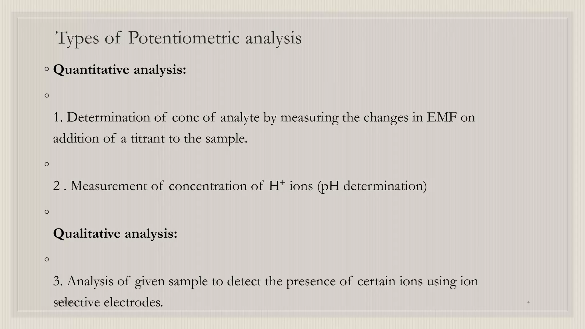 Potentiometry | PPT