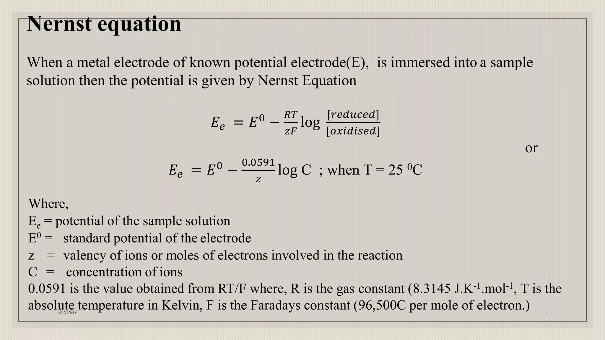 Potentiometry | PDF