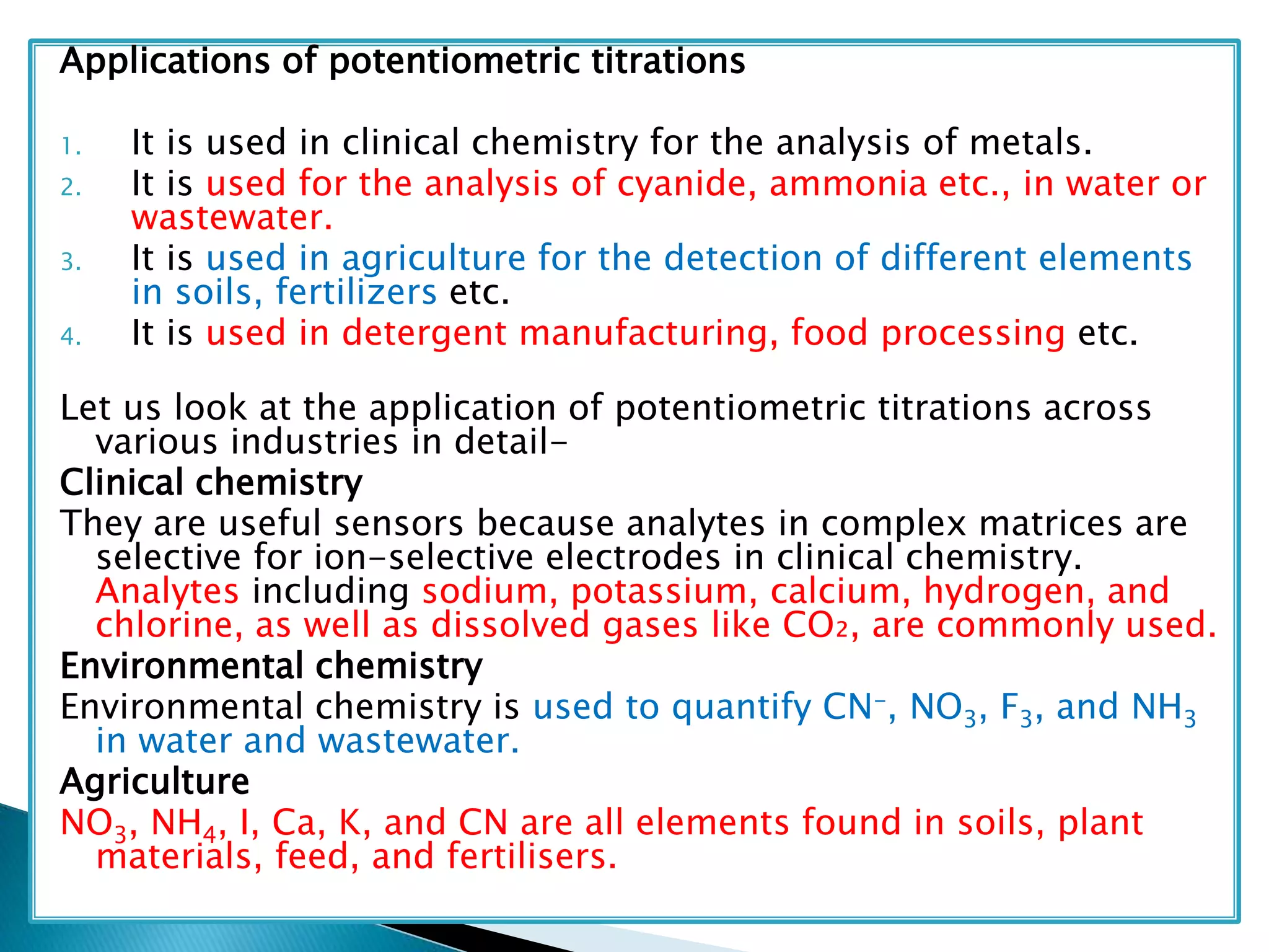 Potentiometry Electrochemical Cell Construction And Working Of