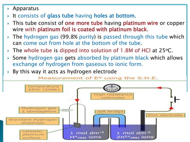 Potentiometry, Electrochemical cell, construction and working of ...