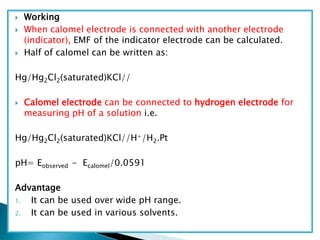 Potentiometry, Electrochemical cell, construction and working of ...