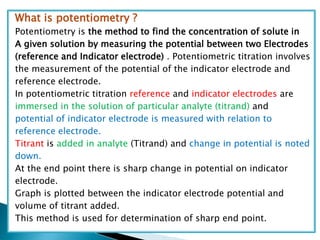Potentiometry, Electrochemical cell, construction and working of ...
