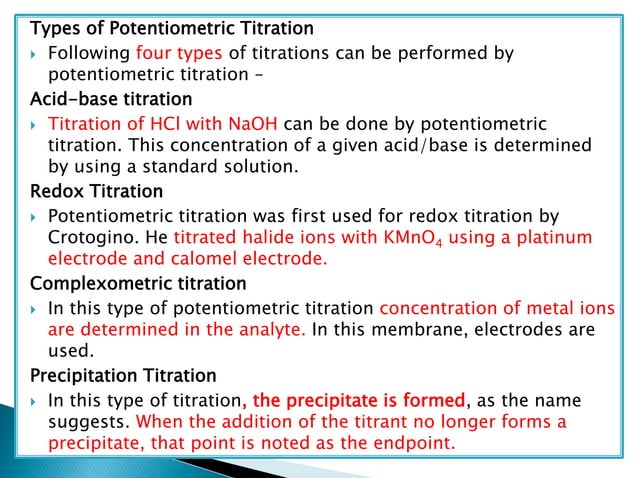 Potentiometry, Electrochemical cell, construction and working of ...