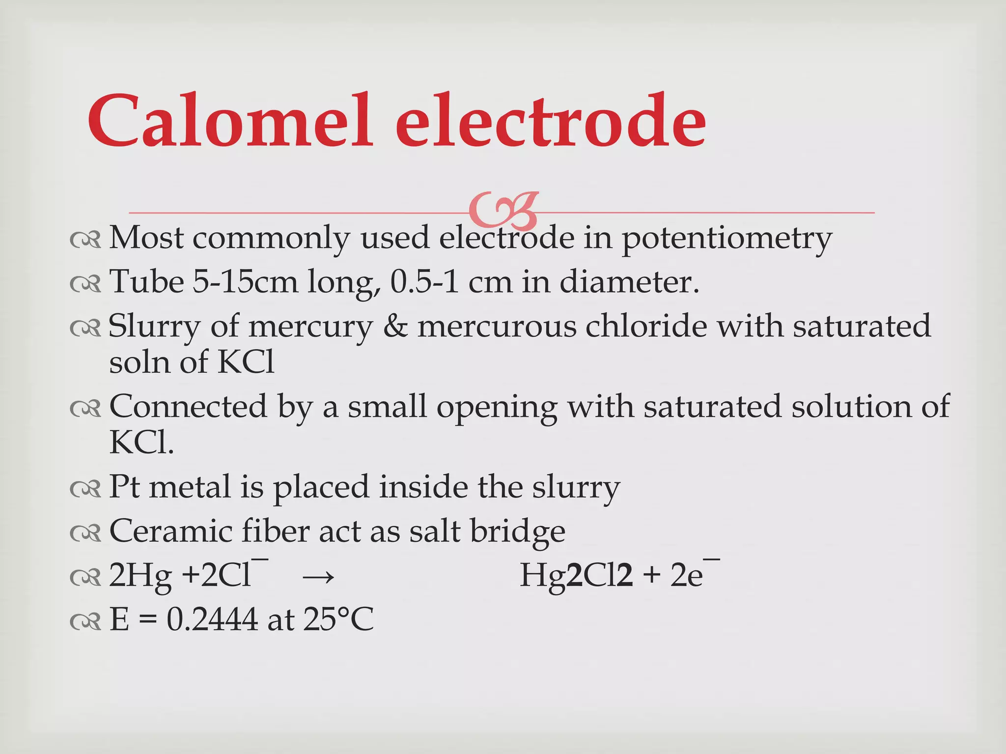 Potentiometry new | PPTX