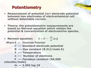 Potentiometry ppt | PPTX