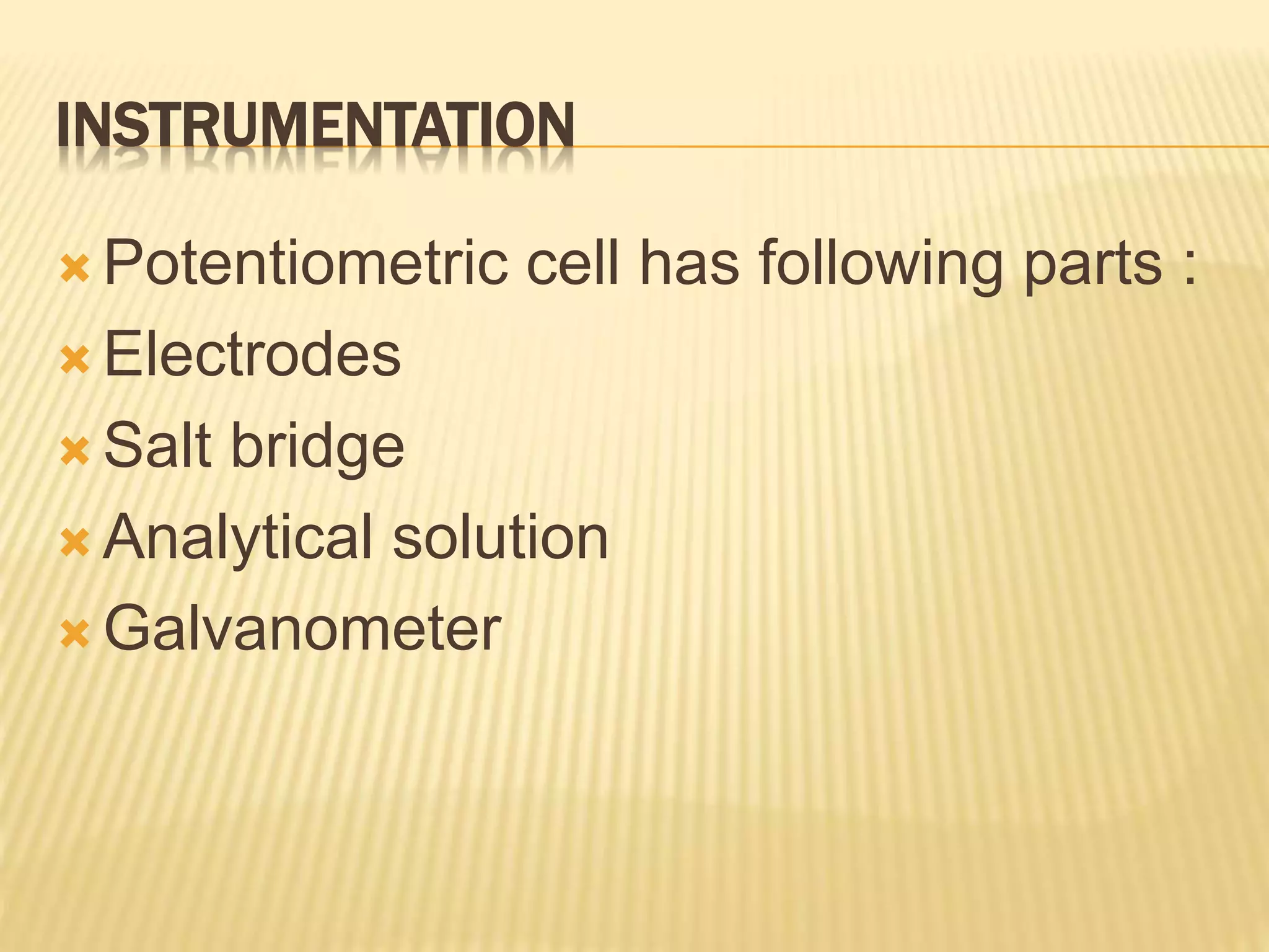 Potentiometry titration | PPTX