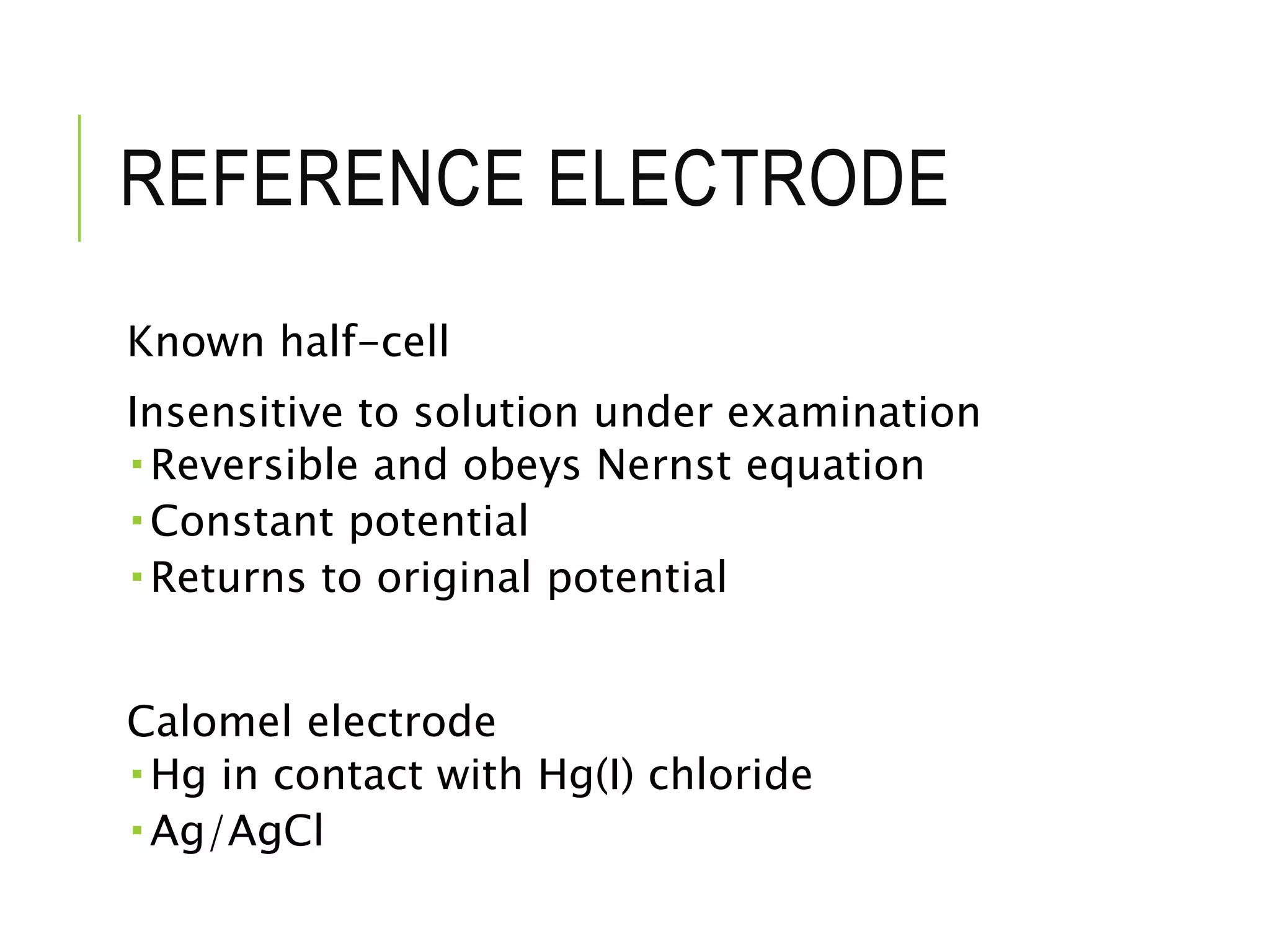 Potentiometry titration- Pharmaceutcal Analysis | PPTX