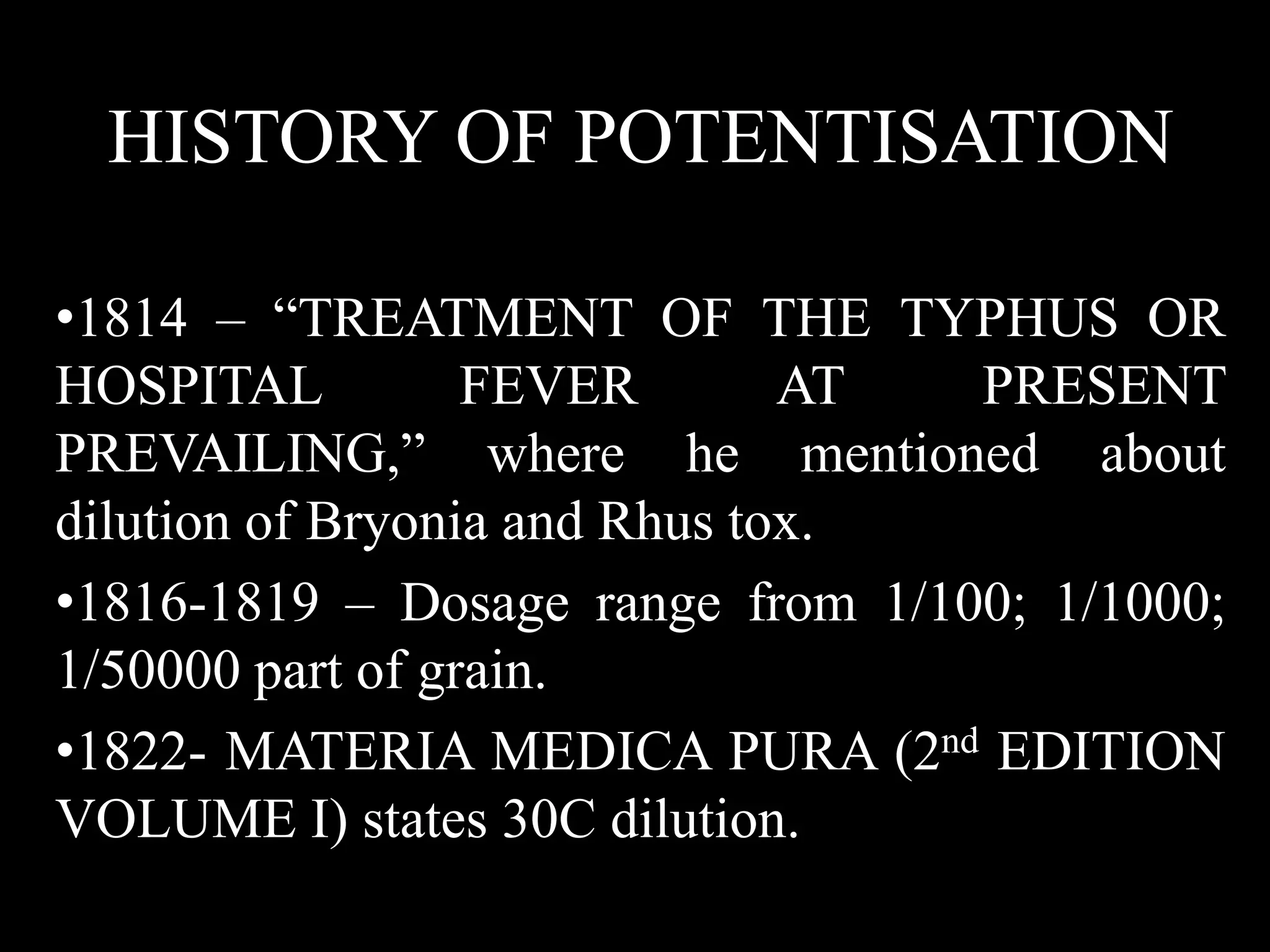 HOMOEOPATHIC POTENSTISATION (DYNAMISATION) | PPTX