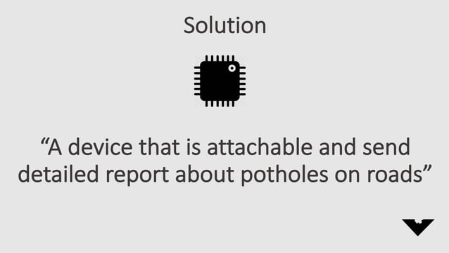 Pothole detector final presantation | PDF | Technology & Computing