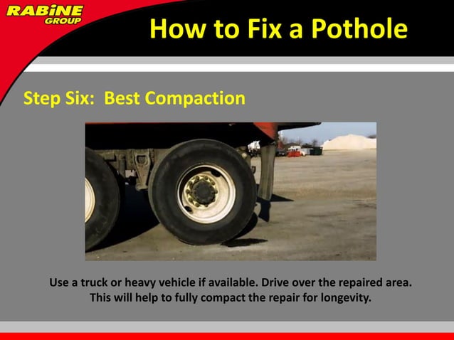How to Fix a Pothole Tutorial | PDF | Home Improvement | Home & Garden