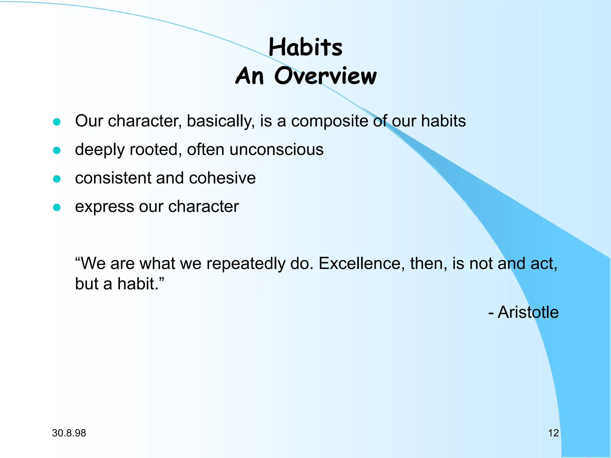 Stephen R.covey 7 habits of highly effective people | PPT