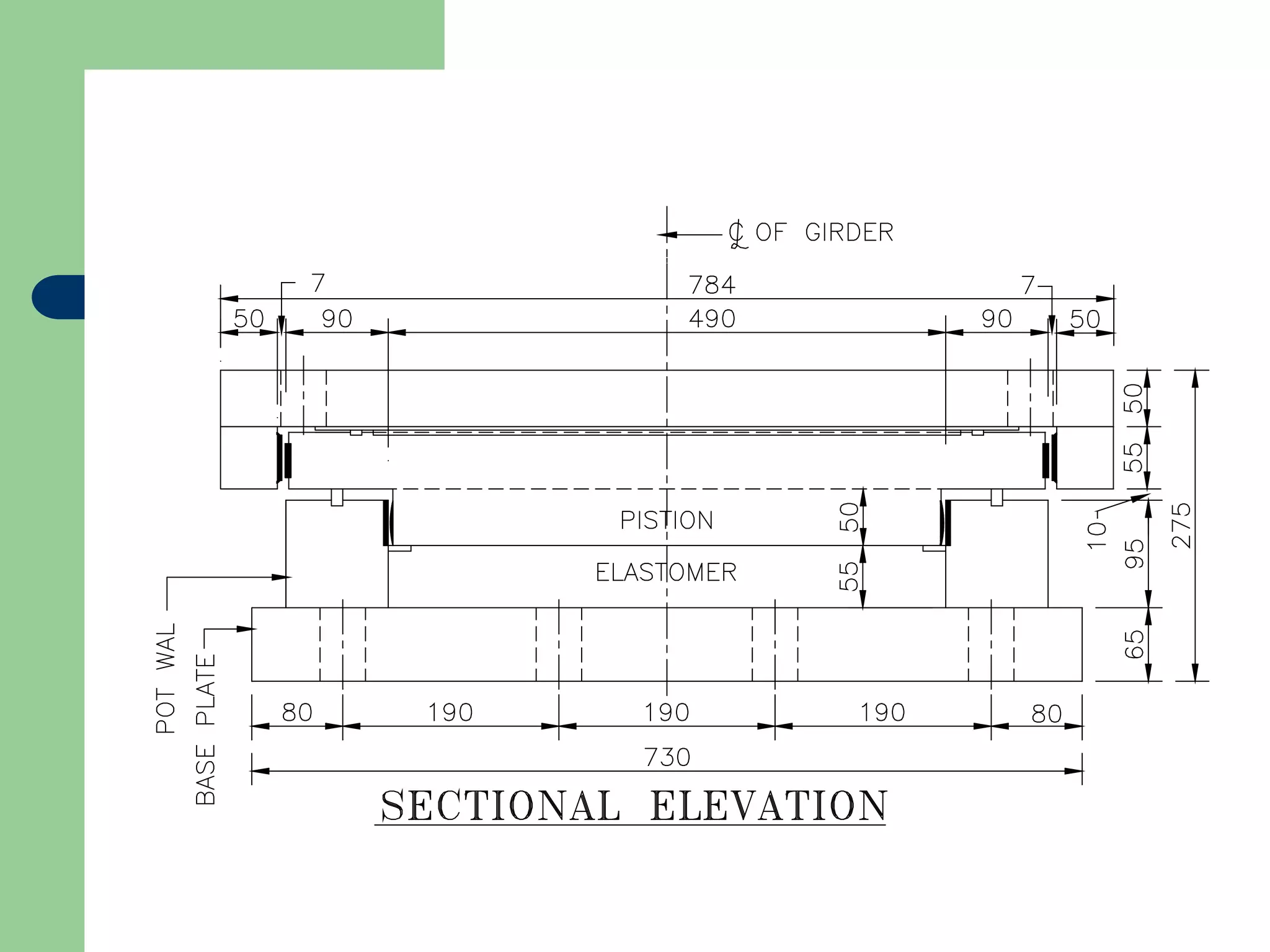 POT PTFE BEARING (BRIDGE BEARING) | PPT