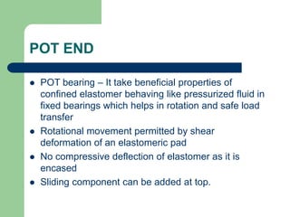 POT PTFE BEARING (BRIDGE BEARING) | PPT