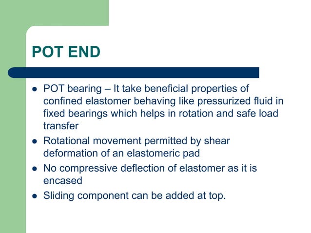 POT PTFE BEARING (BRIDGE BEARING) | PPT