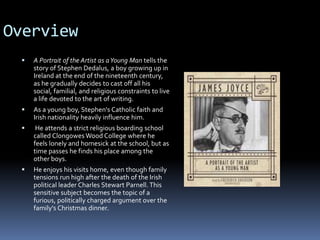 Potrait of an artist as a young man | PPTX