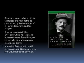 Potrait of an artist as a young man | PPTX