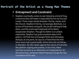 Potrait of an artist as a young man | PPTX