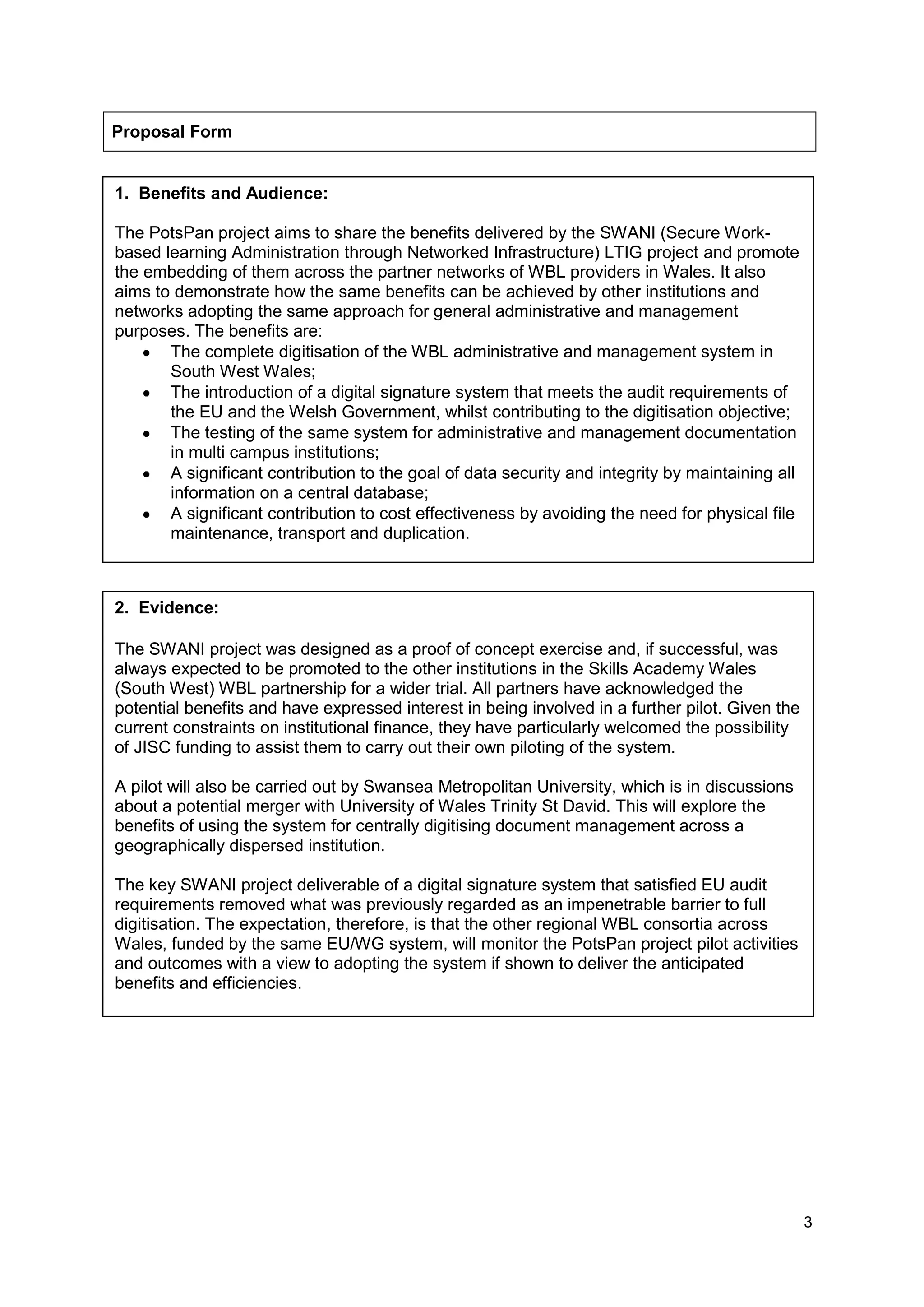 Pots pan project plan v1 | DOCX