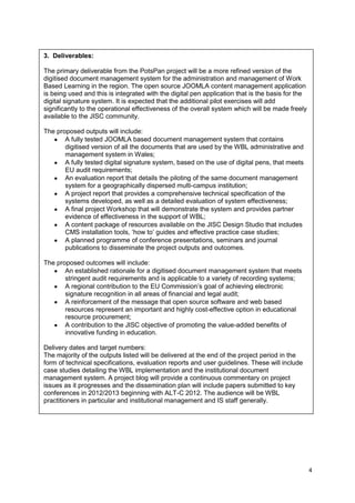 Pots pan project plan v1 | DOCX