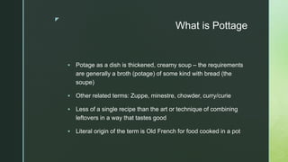 Pottage | PPT | Free Download