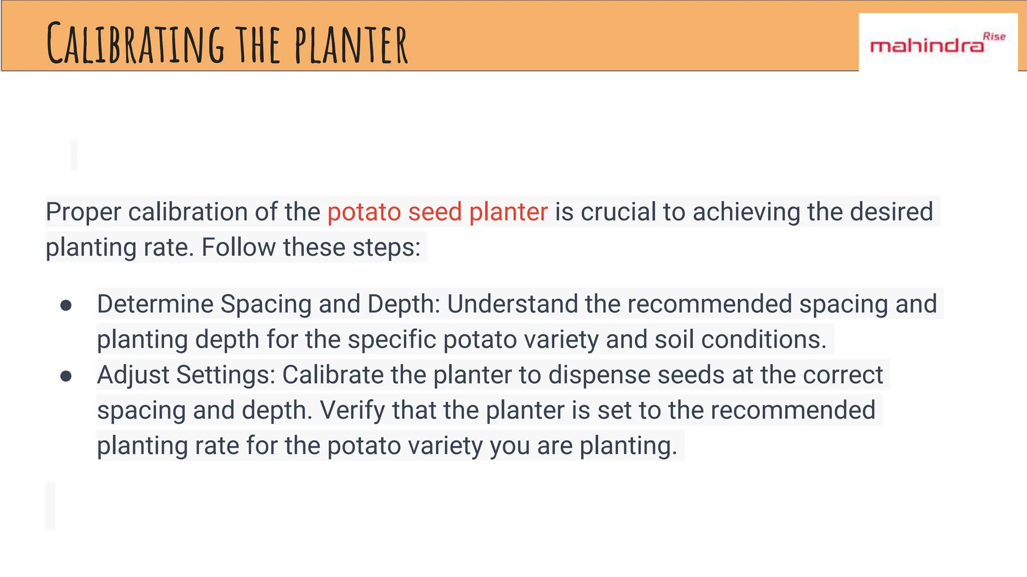 Pottato planter | PPT